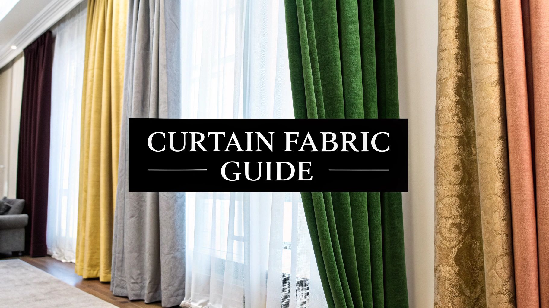 Choosing the Perfect Fabric for Curtain Styling in Your Home – The ...