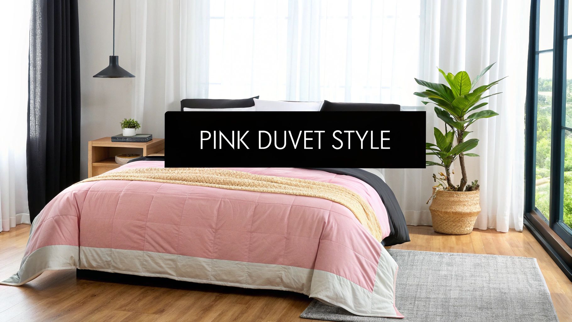 How to Style a Pink Duvet Cover for a Modern Bedroom – The Foxes Den