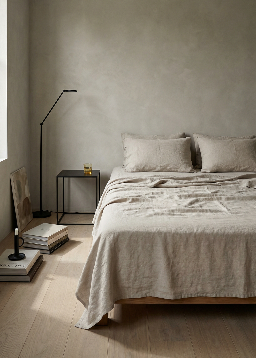 Natural Sheet set in Oatmeal – The Foxes Den