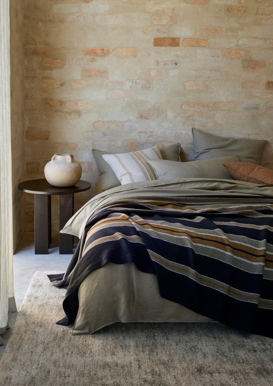 French Flax Linen Duvet Cover | Caper – The Foxes Den